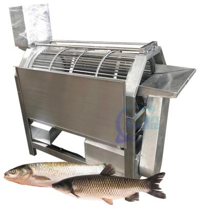 China Zolim Automatic Fish Descaling Machine for Fish Processing Production Line 500-600kg/H Capacity 380V for sale