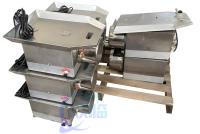 China Zolim Shrimp Cutting Machine 0.12KW Shrimp EZ Peeling Machine for Prawn Factory Prawn Cutting Machine  for Butterfly Shrimp for sale
