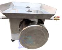 China Zolim Shrimp Cutting Machine 0.12KW Shrimp EZ Peeling Machine for Prawn Factory Prawn Cutting Machine  for Butterfly Shrimp for sale
