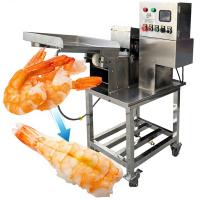 China Sushi Shrimp Cutting Machine for Seafood and Shrimp Belly Cutter 0.4KW Shrimp Back Cutting Machine 50-70Pcs/Min Sushi EBI Cutter for sale