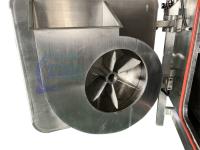 China Automatic Shrimp Steam Tunnel Prawn Cooker Blanching Machine 700-1000KG/H Capacity 380V for sale
