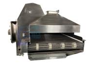 China Automatic Shrimp Steam Tunnel Prawn Cooker Blanching Machine 700-1000KG/H Capacity 380V for sale
