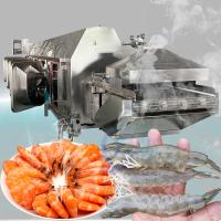 China Zolim Seafood Blanching Machine Squid Shrimp Blanching Machine for Factory Seafood Cooking Line Shrimp Cooking Tunnel for sale