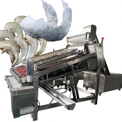 China Hot Sale Shrimp Peeling Machine for Seafood Processing Large Shrimp Shelling Machine Zolim Shrimp Skin Remover Shrimp Peeler for sale