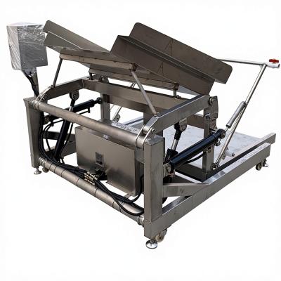 China Hot Sale Automatic Turner for Seafood Zolim Automatic Flipping Machine Large Capacity Automatic Food Turning Machine Lifting for sale