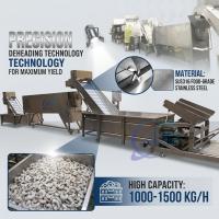 China Compact Shrimp Head Separation Machine SUS304 1500-2000KG 0.8KW 440V For Commercial Kitchen for sale