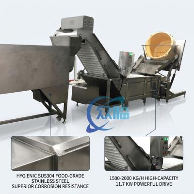 China Large Scale Shrimp Deheading Machine SUS304 500-800KG 2.2KW 380V For Catering Factory for sale