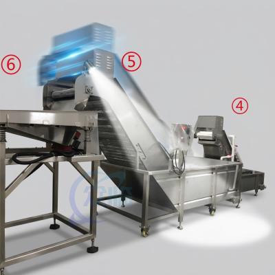 China Latest Shrimp Processing Equipment SUS316 800-1000KG 7.5KW 50Hz For Catering Factory for sale