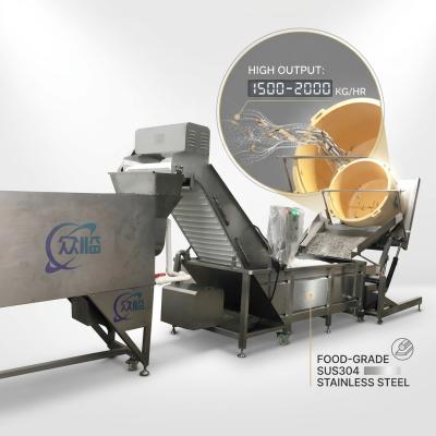 China Waterproof Shrimp Deheading Machine SUS304 1000-1500KG 7.5KW 380V For Aquaculture Farm for sale
