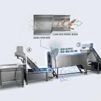 China Labor Saving Shrimp Head Cutting Machine 316L Stainless Steel 1200-1800KG 11.7KW 50Hz for sale