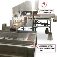 China Latest Shrimp Processing Equipment SUS316 800-1000KG 7.5KW 50Hz For Catering Factory for sale