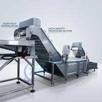 China Heavy Load Shrimp Head Removal System 316L Stainless Steel 2000-2500KG 9.0KW 220V For Shrimp Processing Plant for sale