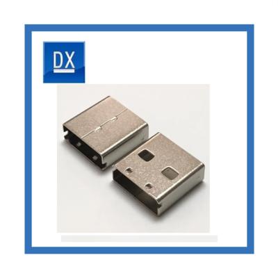 China Deep Draw Metal Stamping Mobile Phone Connector Housing for sale