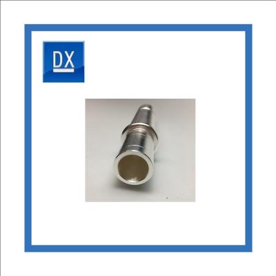China T2 Copper Silver Plating High Precision Machined Parts For High Voltage for sale