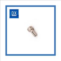 China Bronze Geomet coating Intermediate disconnect round head machined parts for sale