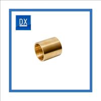 China Flange Copper Brass Metal Bushing Sleeve For Automotive Machinery for sale