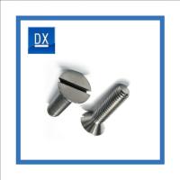 China Slotted Countersunk Head Flat Head Cross Titanium Bolts M3 M20 TA1 TA2 TC4 for sale