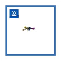 China CNC Machining Colorful Titanium Screws Customized Vacuum Coating for sale