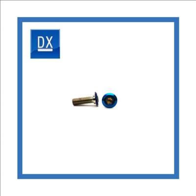 China Electric Motorcycle Brake Burnt DIN912 Titanium Screw 10.9 Grade for sale