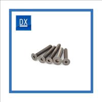 China Flat Head Hexagon DIN7991 Pure Titanium Screws M3 M4 M5 M6 for sale