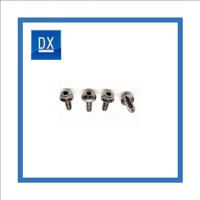 China Customized Round Head Hexagonal Titanium Tapping Screws With Flange for sale