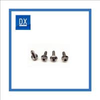 China Customized Round Head Hexagonal Titanium Tapping Screws With Flange for sale