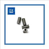 China 316 Stainless Steel Miniature Worm Gear Parts Passivation For Coffee Machine for sale
