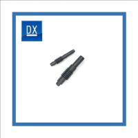 China Carbon Steel Black Phosphated Normal Straight Profile Precision Worm for sale
