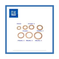 China Oil Screw Plug Copper Gasket Metal Stamping Parts for sale