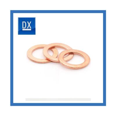 China Drain Plug Copper Gasket Metal Stamping Parts for sale