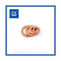 China Copper Drain Plug Gasket Metal Stamping Parts for sale
