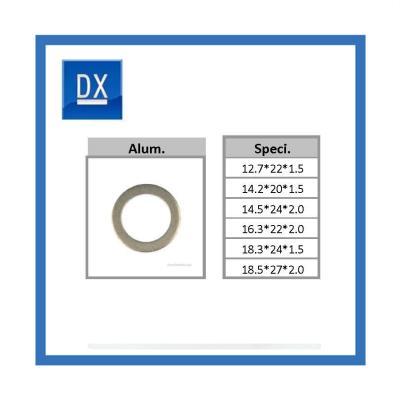 China Oil Drain Plug Aluminum Gasket Auto Stamping Part for sale