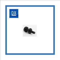 China M5X8mm Grade 4.8 Anti-loose welding carbon steel oxidative blackening locking weld bolt for sale