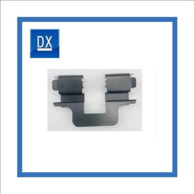 China Single Black Coated Custom Metal Stamping Parts for sale