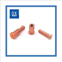 China M5 to M24 Carbon Steel Grade 4.8 Copper weld Bolt Smooth surface for sale