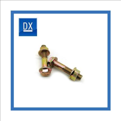 China Q235 Materisal Grade 10.9 Zinc Plating Weld Bolts , OEM Outer Hexagon Bolt for sale