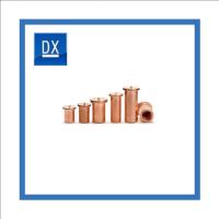 China Polishing Copper Surface Internal Weldable Threaded Studs for sale