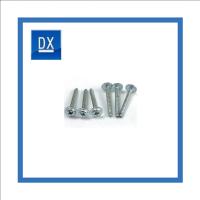 China Tapping Threaded Steel Zinc Coated Weld Screws for sale