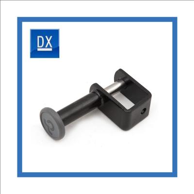China SS304 Precision Pressing Sheet Metal Parts Black Powder Coated for sale