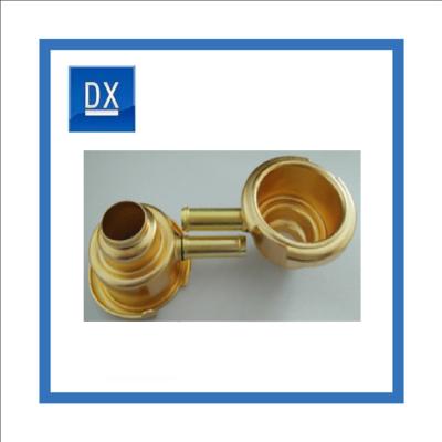 China Radiator Water Inlet Seat Brass Automotive Metal Stamping for sale