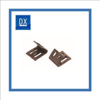 China 0.05mm Flat Metal Black Spring Steel Clip for sale