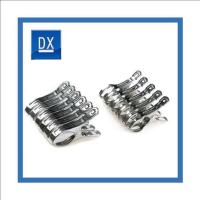 China Metal Polished Stamping Office Stationery Clips for sale