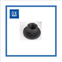 China Carbon Steel Galvanized Black Oxidation DIN Flange Welding Nuts for sale