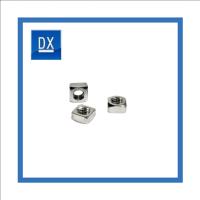 China Hot Dip Galvanized M24 Square Welding Nut DIN557 For Pharmaceutical Machinery for sale