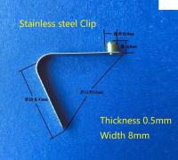 China Stainless Steel Metal Stamping Clips For Electronic for sale