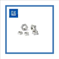 China AISI 304 Stainless Steel DIN934 Squae Weld Nut M12x1.25 for sale