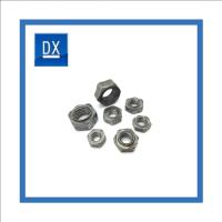 China Carbon Steel Hex Weld Nut For Ford DIN562 M1.6 M2 M2.5 M3 M3.5 for sale