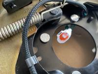 China Lever Trailer Brake Backing Plate 3500Lbs ALKO 10 Inch Brake Shoes Magnet Included for sale