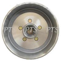China 3.5K Axle Trailer Brake Drum 5 On 4.5