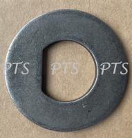 China 1'' Flat D Hole Washer Trailer Hardware 15100003 Trailer Hub Washer Phosphating for sale